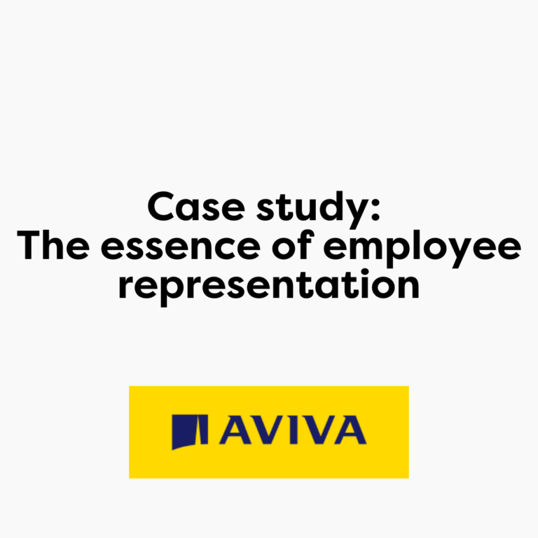 The importance of employee representation in the Good Business Charter